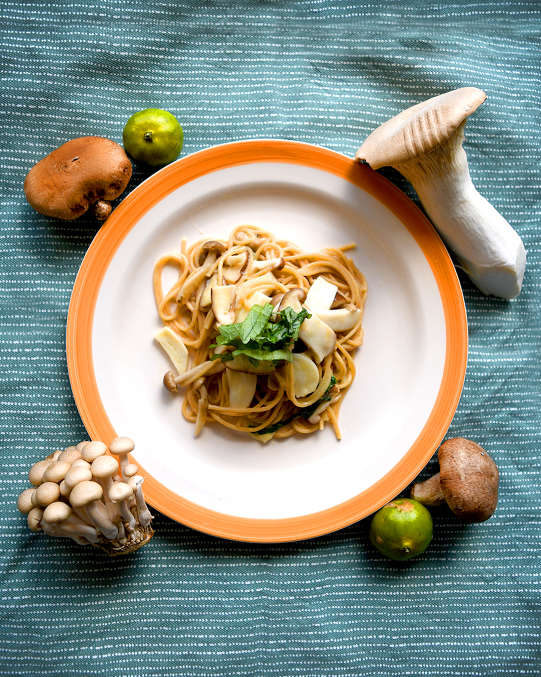 Kinoko Mushroom Pasta - Eat with Meraki