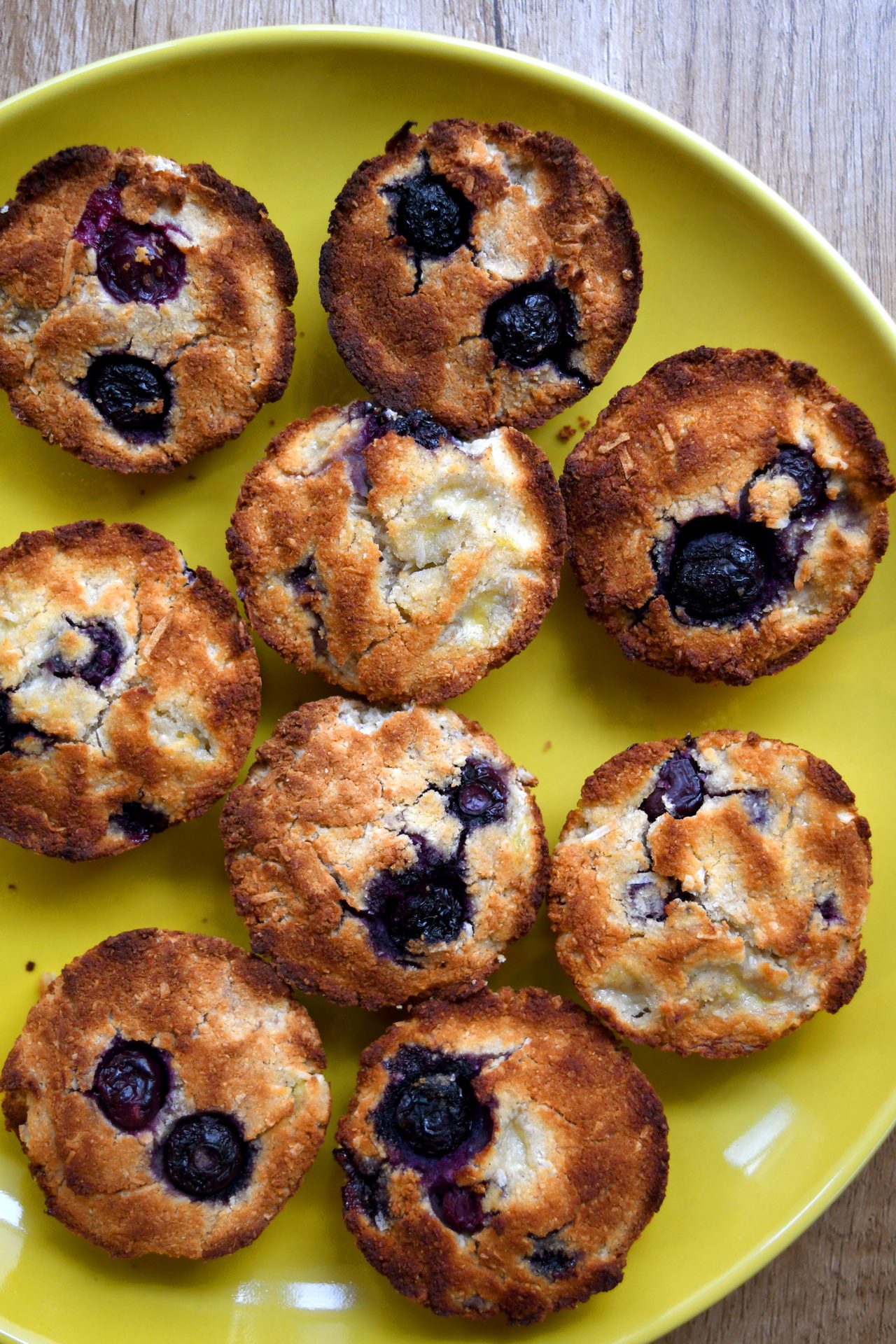 Gluten-Free Dairy-Free Blueberry Banana Muffins - Eat with Meraki