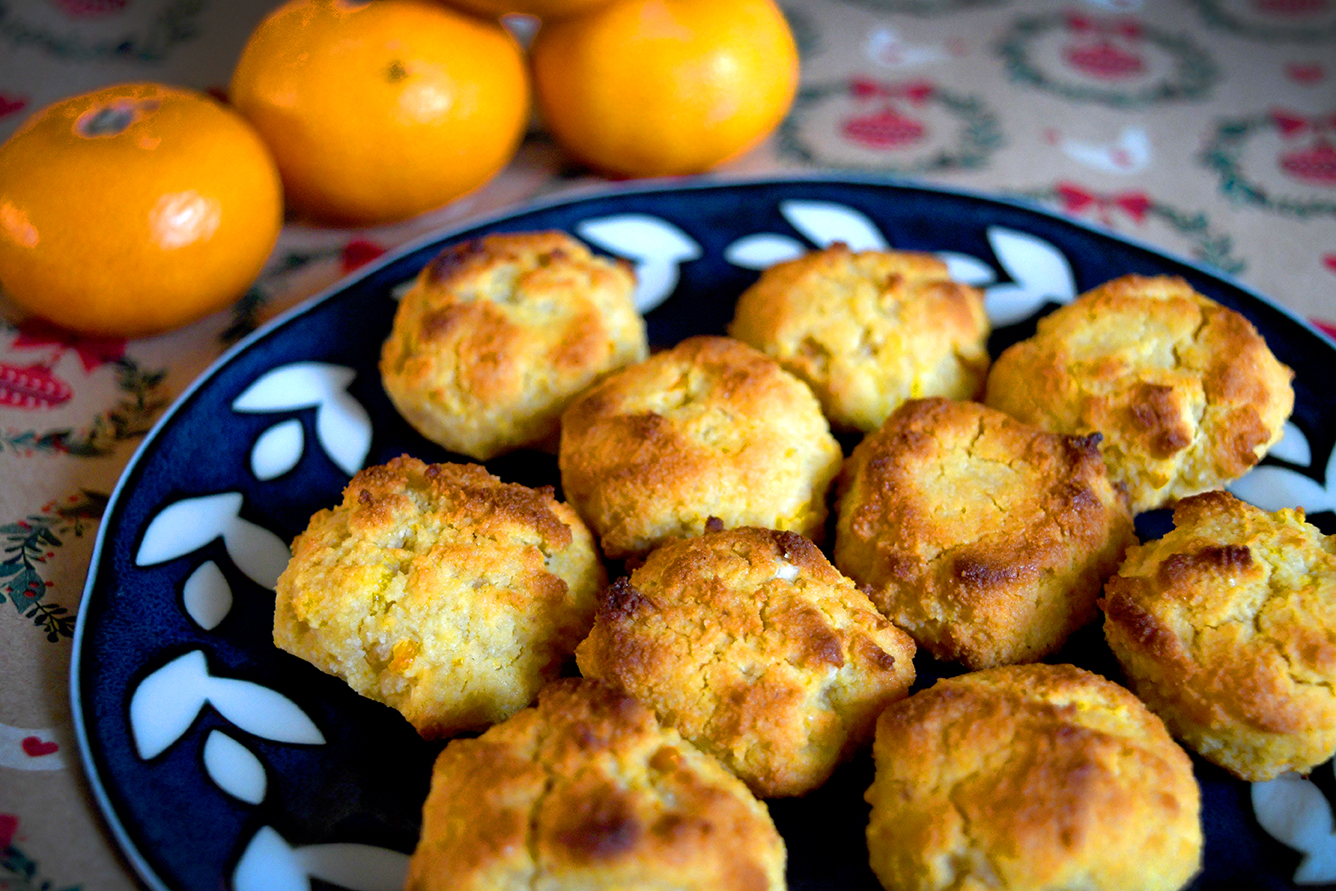 Mikan Almond Cookies - Eat with Meraki
